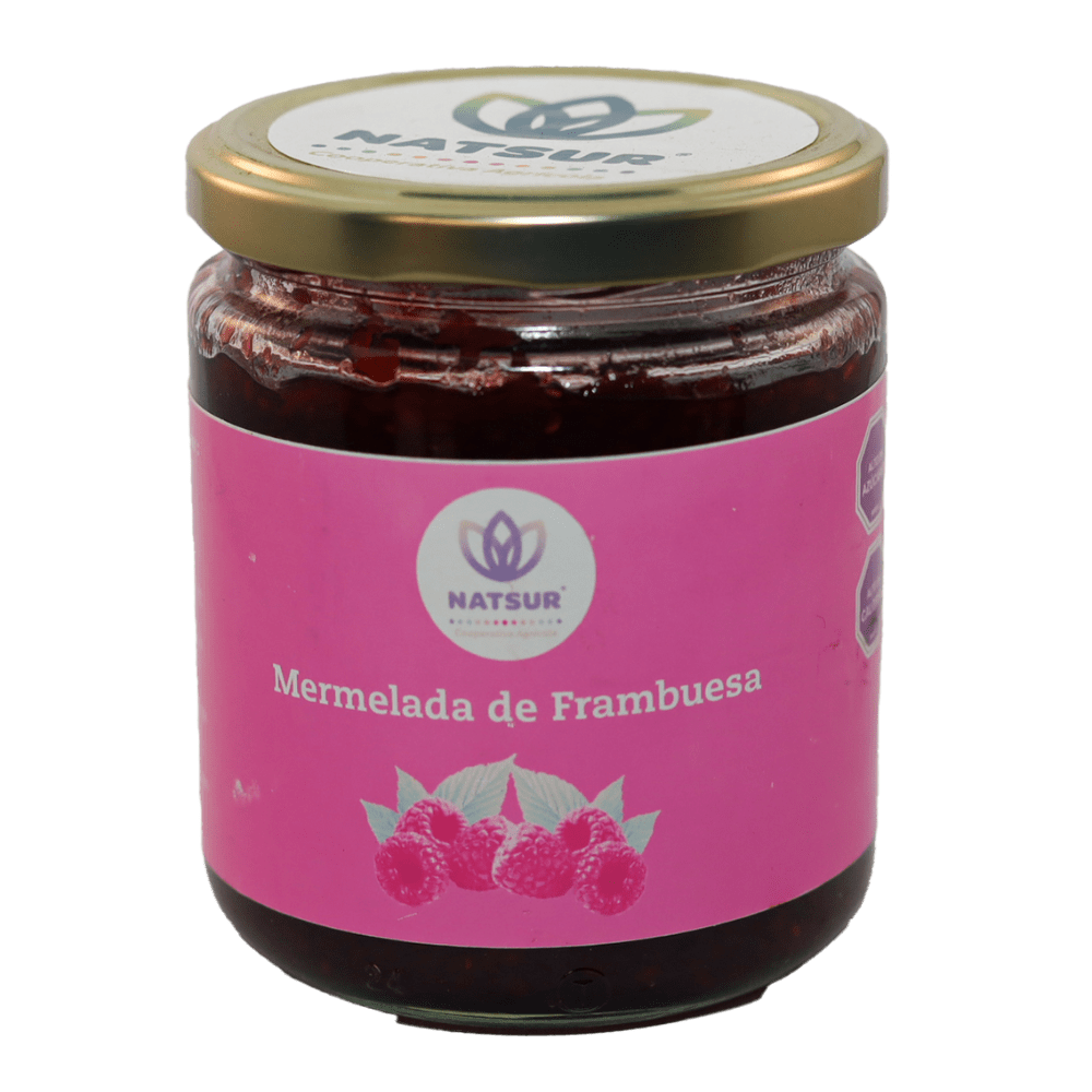 Mermelada frambuesa 480 grs – BNC Espacio Emprendedor